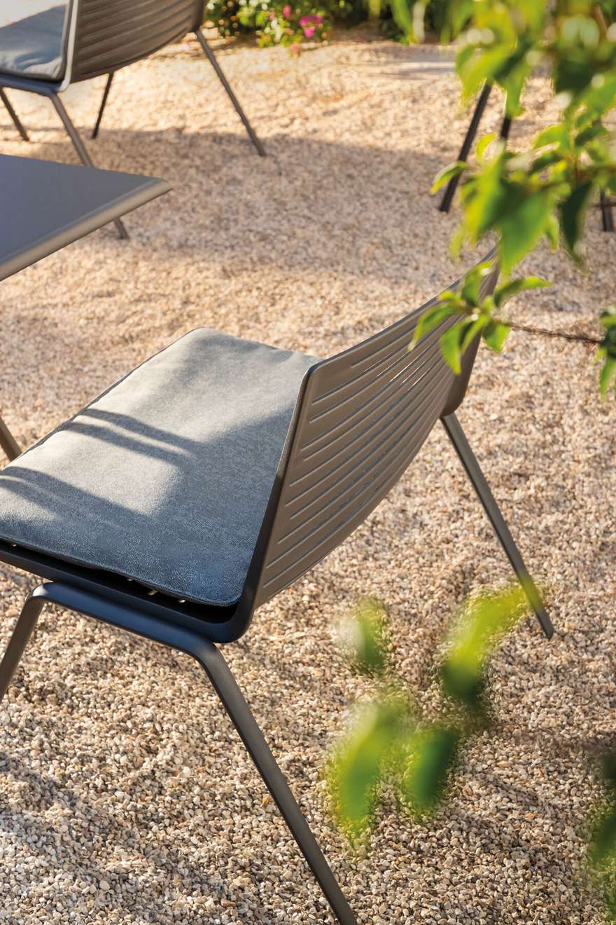 Zebra lounge armchair