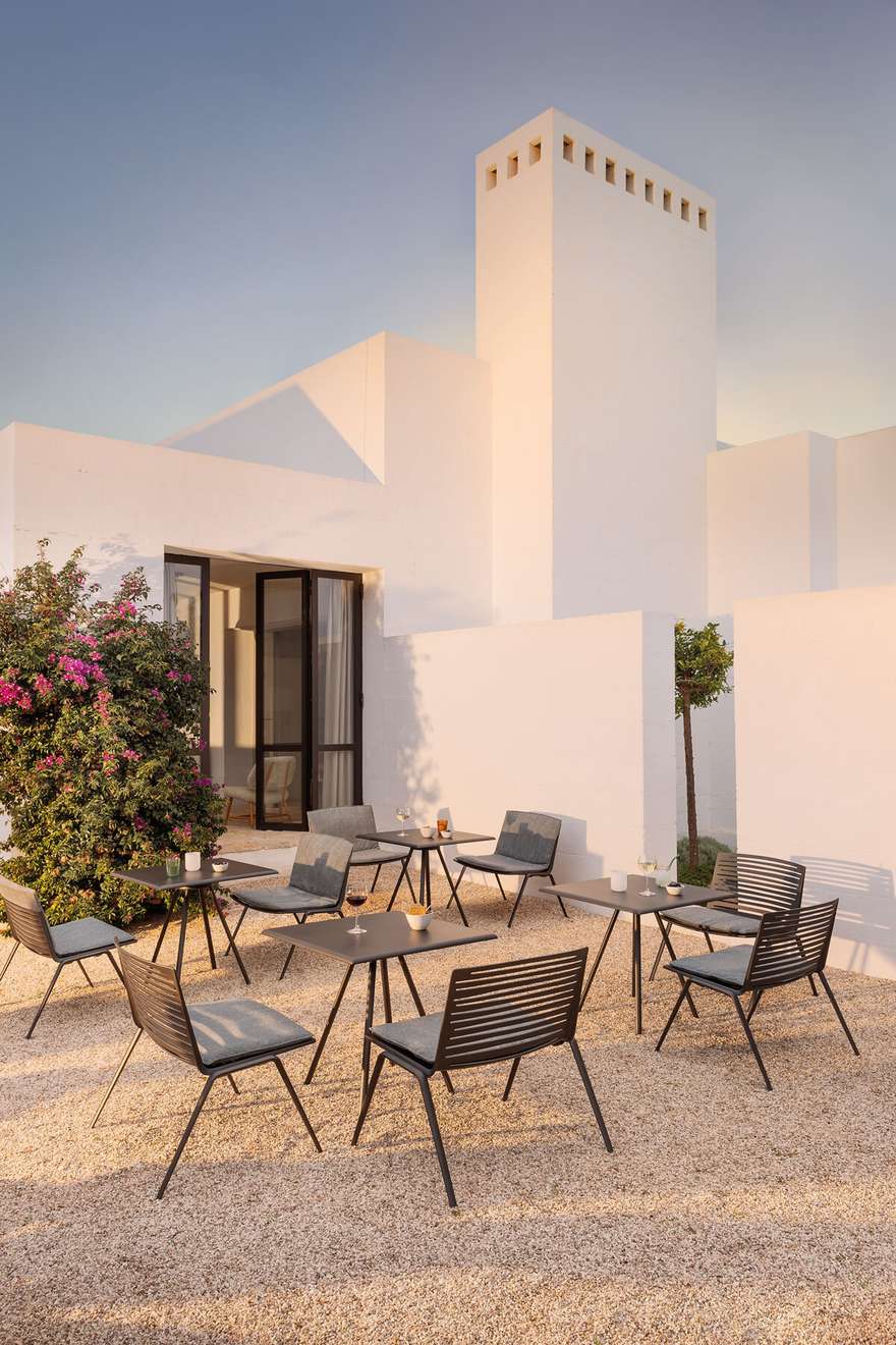 Zebra lounge armchair